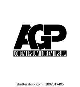 Agp Letter Monogram Logo Design Vector: เวกเตอร์สต็อก (ปลอดค่าลิขสิทธิ์ ...