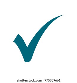 Agree Icon Check Mark Vector Icon Stock Vector (Royalty Free) 775839661 ...