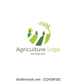 Agriculture Farm Vector Logo Template Stock Vector (Royalty Free) 2124189182 | Shutterstock