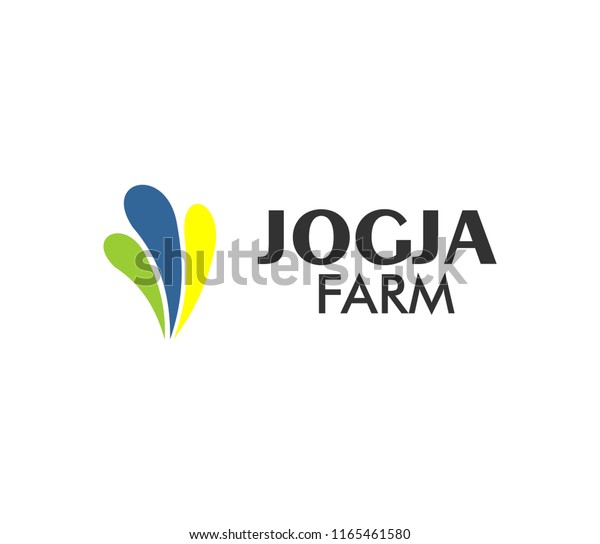Agriculture Logo Design Vector Stock Vector (Royalty Free) 1165461580 ...