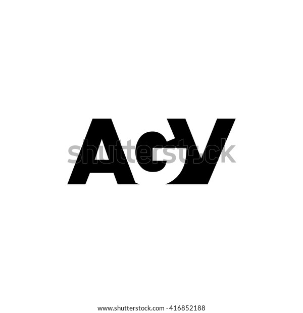 Vetor stock de Agv Logo Vector Graphic Branding Letter (livre de ...