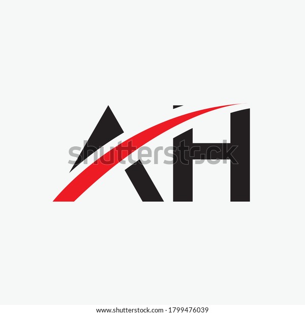 Ah Company Logo Design Vector Stock Vector (Royalty Free) 1799476039 ...