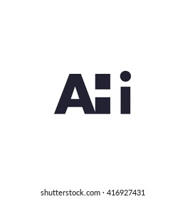 Ahi Logo Vector Graphic Branding Letter Stock Vector (Royalty Free ...