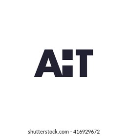 Agm Letter Original Monogram Logo Design Stock Vector (Royalty Free ...