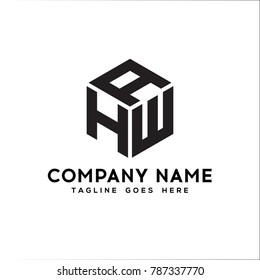 Ahm Letter Logo Stock Vector (Royalty Free) 787341181