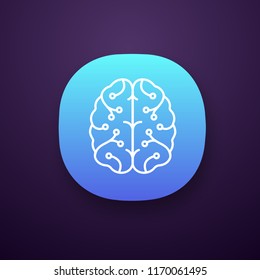 Ai App Icon Uiux User Interface: vetor stock (livre de direitos ...
