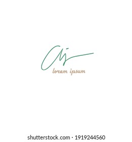 Ai Code Symbol Signature Handwritten Logo Stock Vector (Royalty Free ...