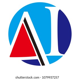 Ai Letter Vector Logo Stock Vector (Royalty Free) 1079937257 | Shutterstock