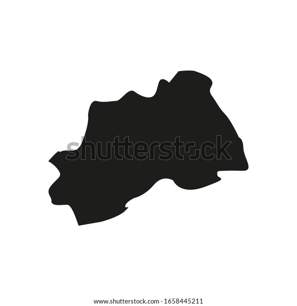 Aileu Region Map East Timor Country Stock Vector (Royalty Free ...