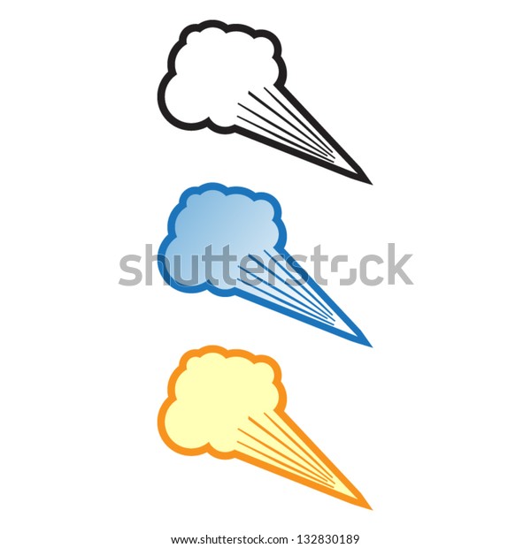 Air Blowing Symbol Vector: vector de stock (libre de regalías ...