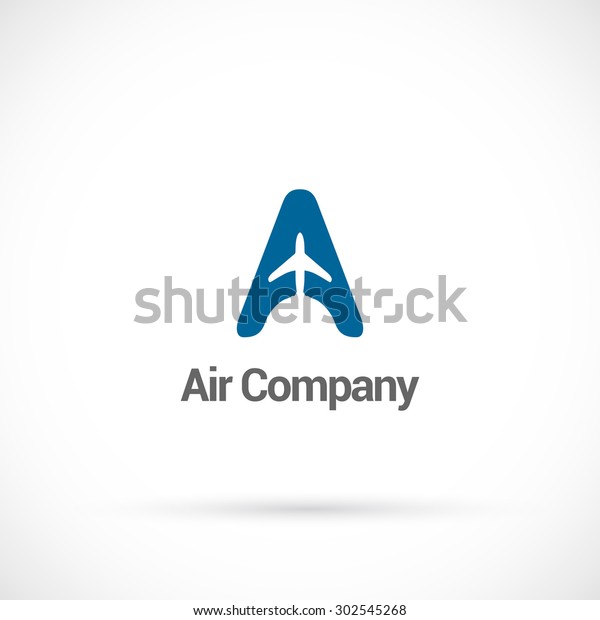 Air Company Logo Design Vector Template Stock Vector (Royalty Free ...