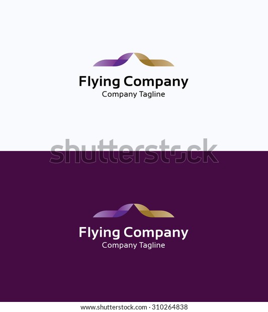 Air Company Logo Flying Stock Vector (Royalty Free) 310264838 ...