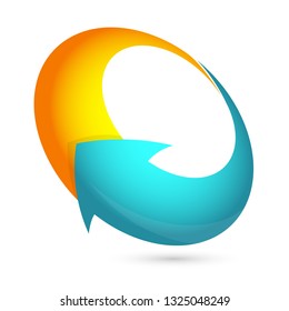 Air Conditioner Arrow Cooling Heating Symbol Stock Vector (Royalty Free ...
