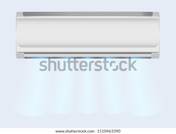 Air Conditioner Background Modern Ac Air Stock Vector (Royalty Free ...