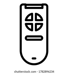 Air Conditioner Remote Control Icon Outline Stock Vector (Royalty Free ...