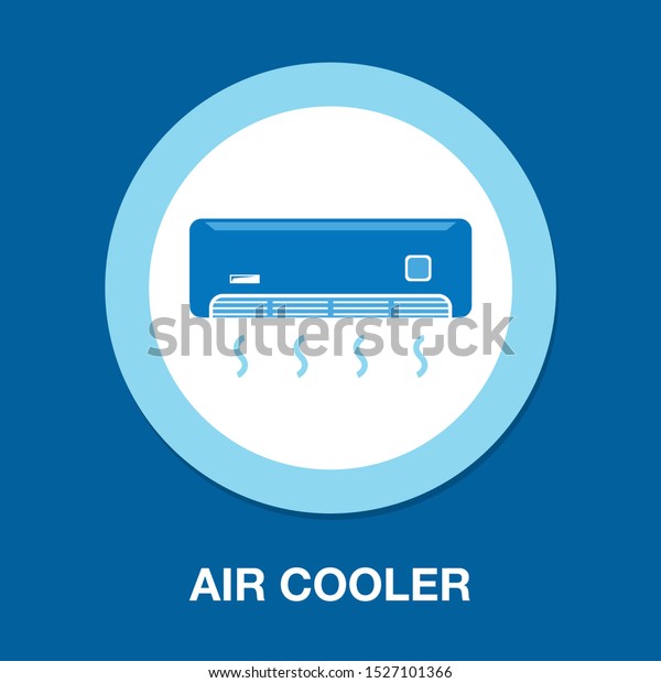 Air Cooler Symbol Vector Air Conditioner Stock Vector (Royalty Free ...