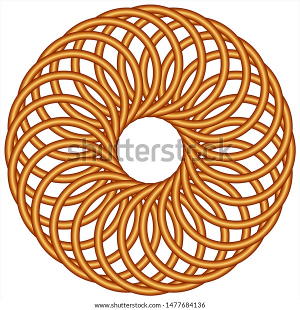 Air Core Toroidal Helical Coils Stock Vector (Royalty Free) 1477684136 ...