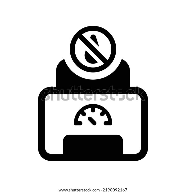 Air Dryer Conditioner Icon Black Vector Stock Vector (Royalty Free ...