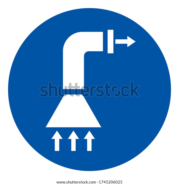 Air Extraction Symbol Sign Vector Illustration Stock Vector (Royalty ...