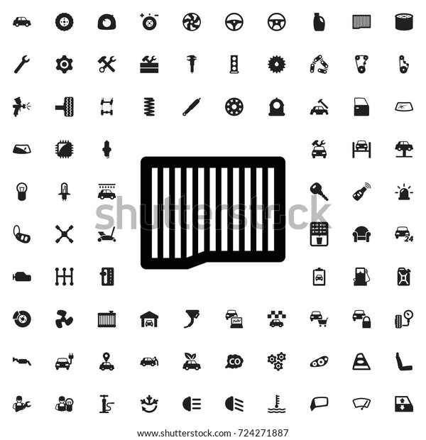 Air Filter Icon Set Filled Car: เวกเตอร์สต็อก (ปลอดค่าลิขสิทธิ์ ...