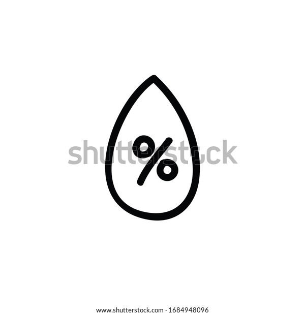 Air Humidity Doodle Icon Vector Illustration Stock Vector (Royalty Free ...