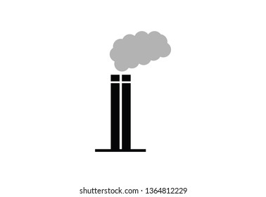Air Pollution Symbol Global Warming Icon Stock Vector (Royalty Free ...