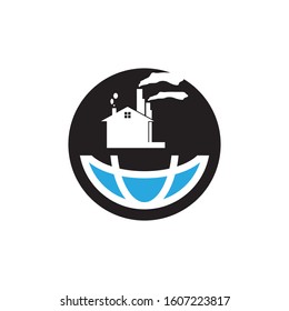 Air Pollution Logo Vector Illustration Stock Vector (Royalty Free ...