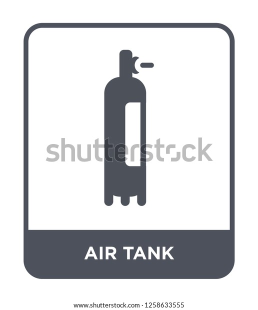 Air Tank Icon Vector On White Stock Vector (Royalty Free) 1258633555 ...