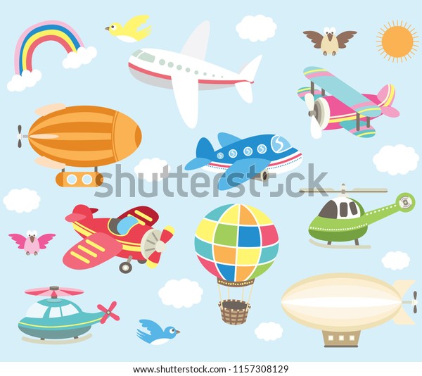 26,985 Cute Plane Stock Vectors, Images & Vector Art | Shutterstock
