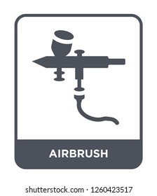 Airbrush Icon Vector On White Background Stock Vector (Royalty Free ...