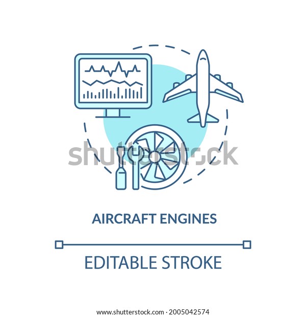 Icono de concepto de motores de: vector de stock (libre de regalías ...
