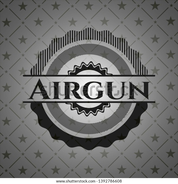 Airgun Dark Emblem Retro Vector Illustration Stock Vector (Royalty Free ...