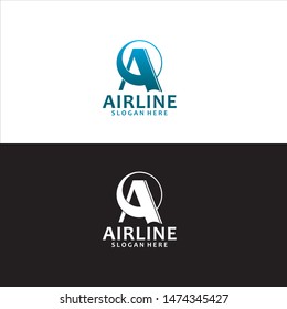 Airline Logo Vector Stock Vector (Royalty Free) 1474345427 | Shutterstock