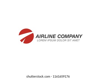 Airlines Logo Template Design Vector Illustration Stock Vector (Royalty ...