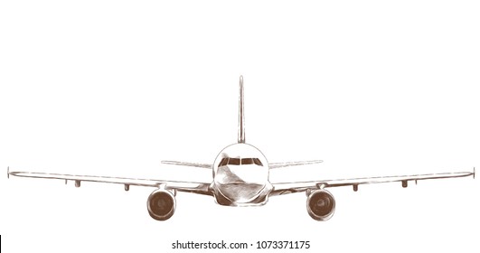 8,396 Jet Sketch Images, Stock Photos & Vectors | Shutterstock