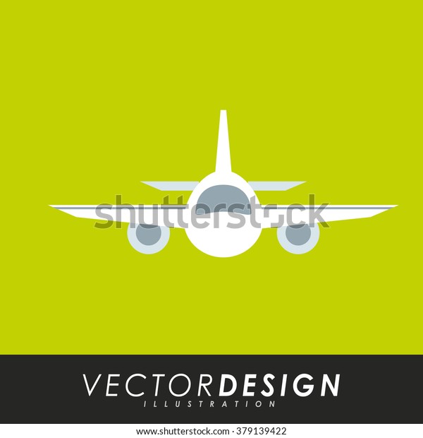 Airplane Travel Design Stock Vector (Royalty Free) 379139422 | Shutterstock