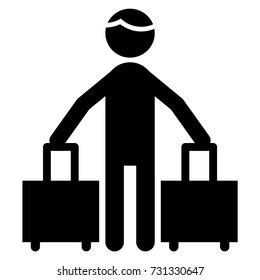 Airport Activity Icon Stock Vector (Royalty Free) 731330647 | Shutterstock