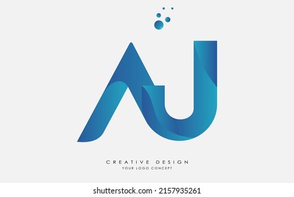 314 Aj blue letter logo Images, Stock Photos & Vectors | Shutterstock