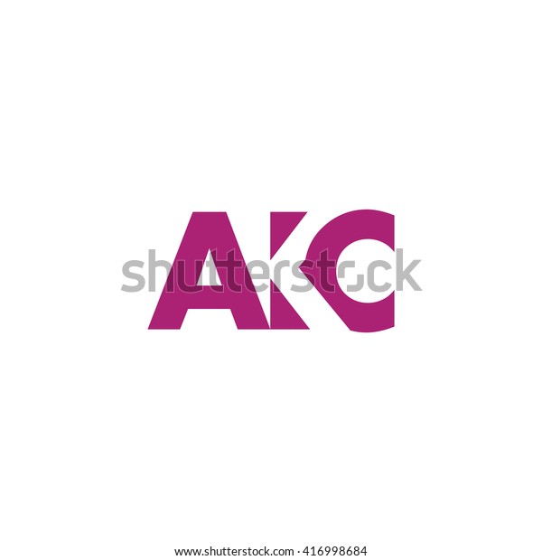 Akc Logo Vector Graphic Branding Letter Stock Vector (Royalty Free ...