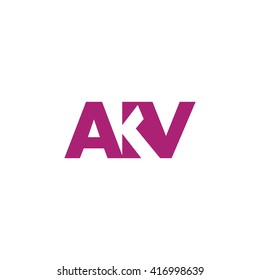Akv Logo Vector Graphic Branding Letter Stock Vector (Royalty Free ...