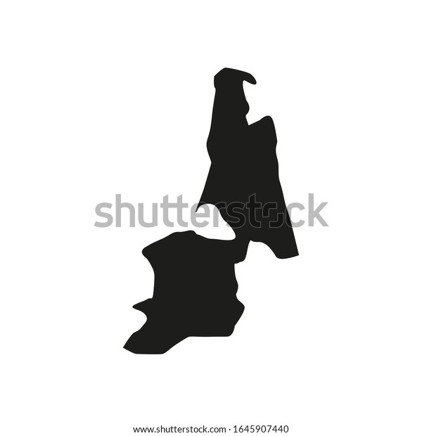 Al Buraimi Region Map Oman Country Stock Vector (Royalty Free ...
