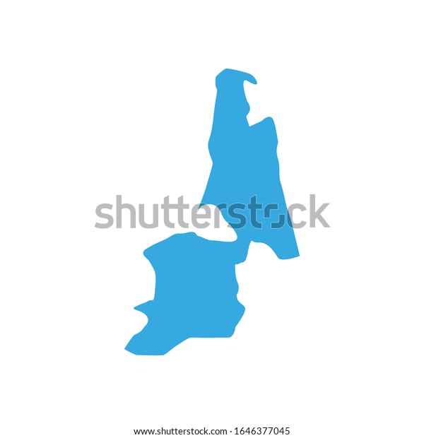 Al Buraimi Region Map Oman Country Stock Vector (Royalty Free ...