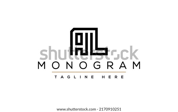 Al Letter Logo Design Creative Modern Stock Vector (Royalty Free ...