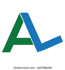 Al Letter Logo Desing Template Vector Stock Vector (Royalty Free ...