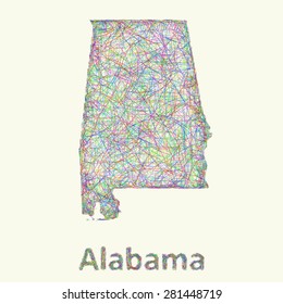 Oklahoma Line Art Map: เวกเตอร์สต็อก (ปลอดค่าลิขสิทธิ์) 285976319 ...