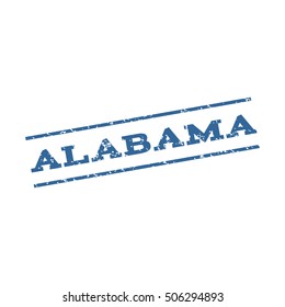 Alabama Watermark Stamp Text Caption Between Stock Vector (Royalty Free ...