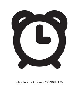 Alarm Clock Icon Reminder Clock Vector Stock Vector (Royalty Free ...