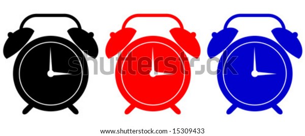 Alarm Clock Symbol Stock Vector (Royalty Free) 15309433 | Shutterstock