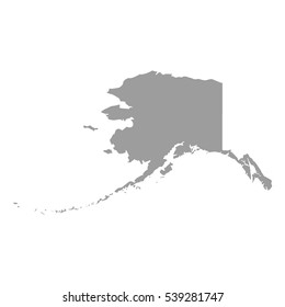 Silver Map State Washington Stock Vector (Royalty Free) 274892021