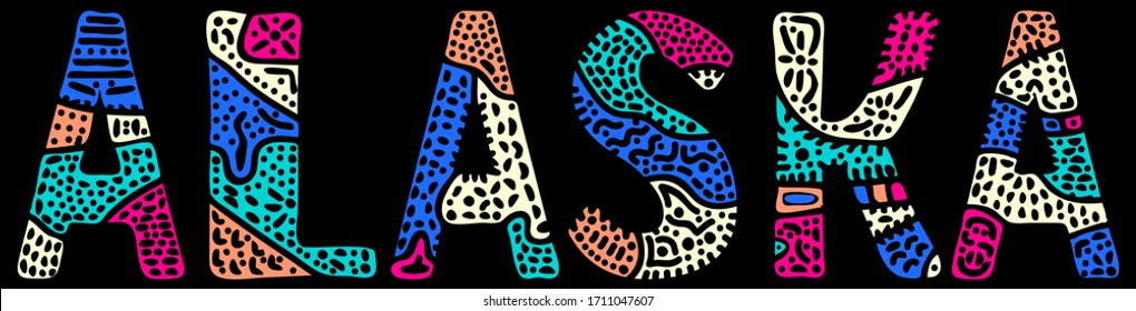 1,327 Alaska Name Images, Stock Photos & Vectors | Shutterstock